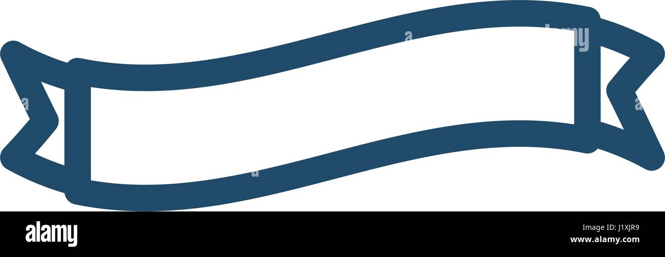 Empty ribbon banner Stock Vector Image & Art - Alamy