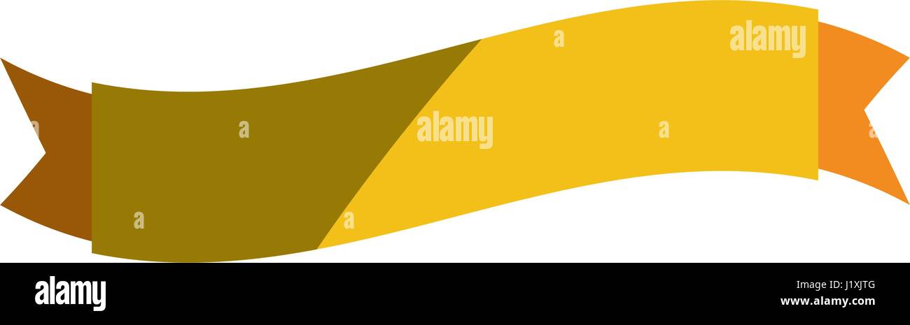 Empty ribbon banner Stock Vector Image & Art - Alamy