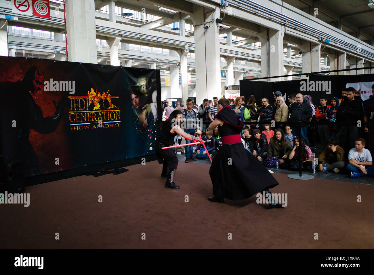Turin, Italy. 22nd Apr, 2017. Torino Comics is a convention dedicated ...