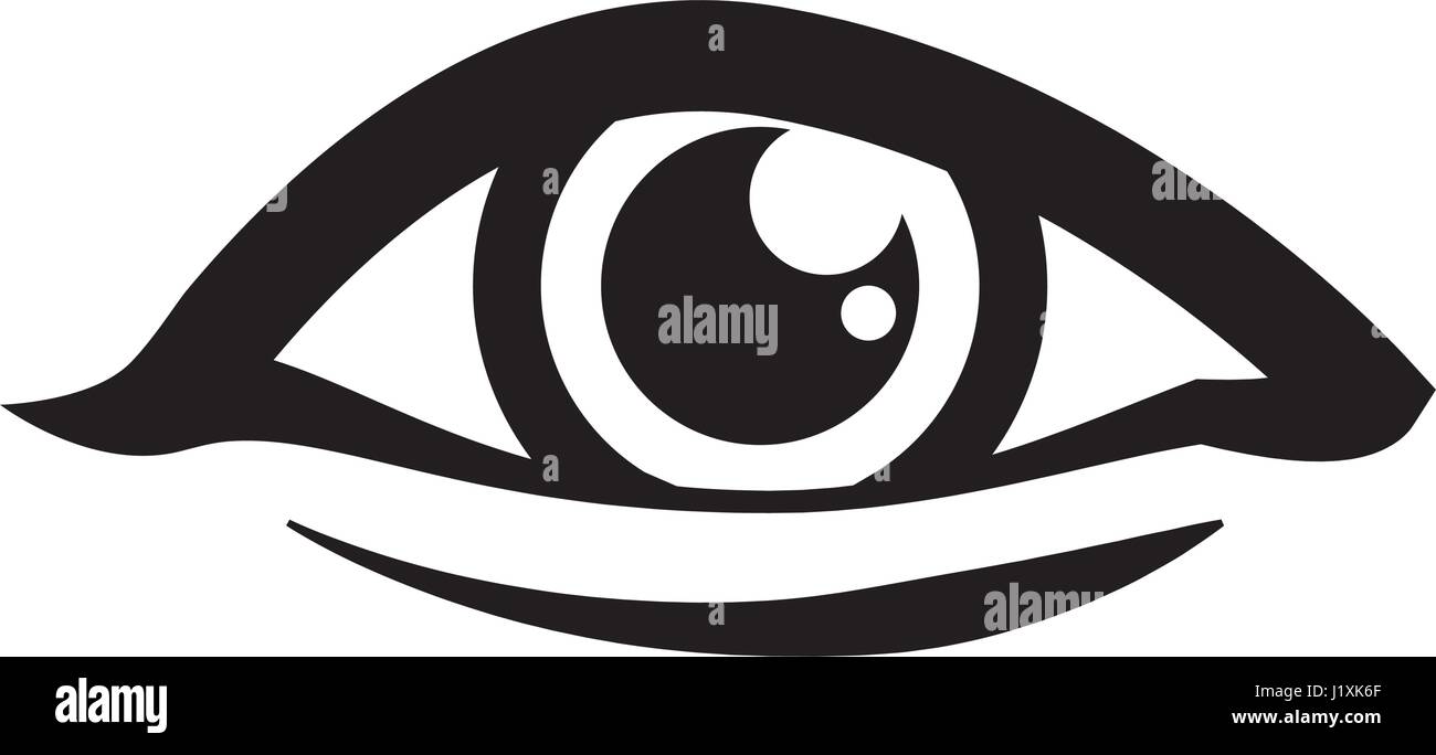 Human eye symbol Stock Vector Image & Art - Alamy