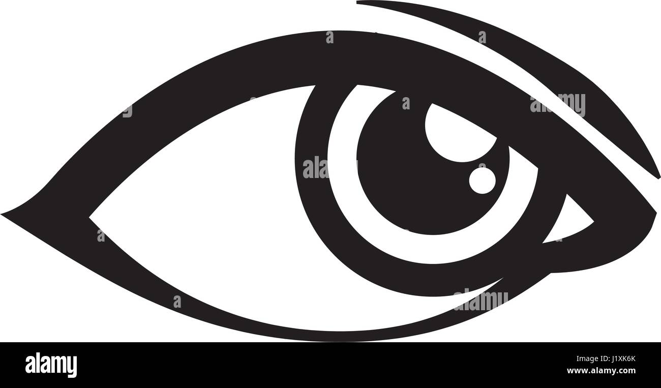 Human eye symbol Stock Vector Image & Art - Alamy