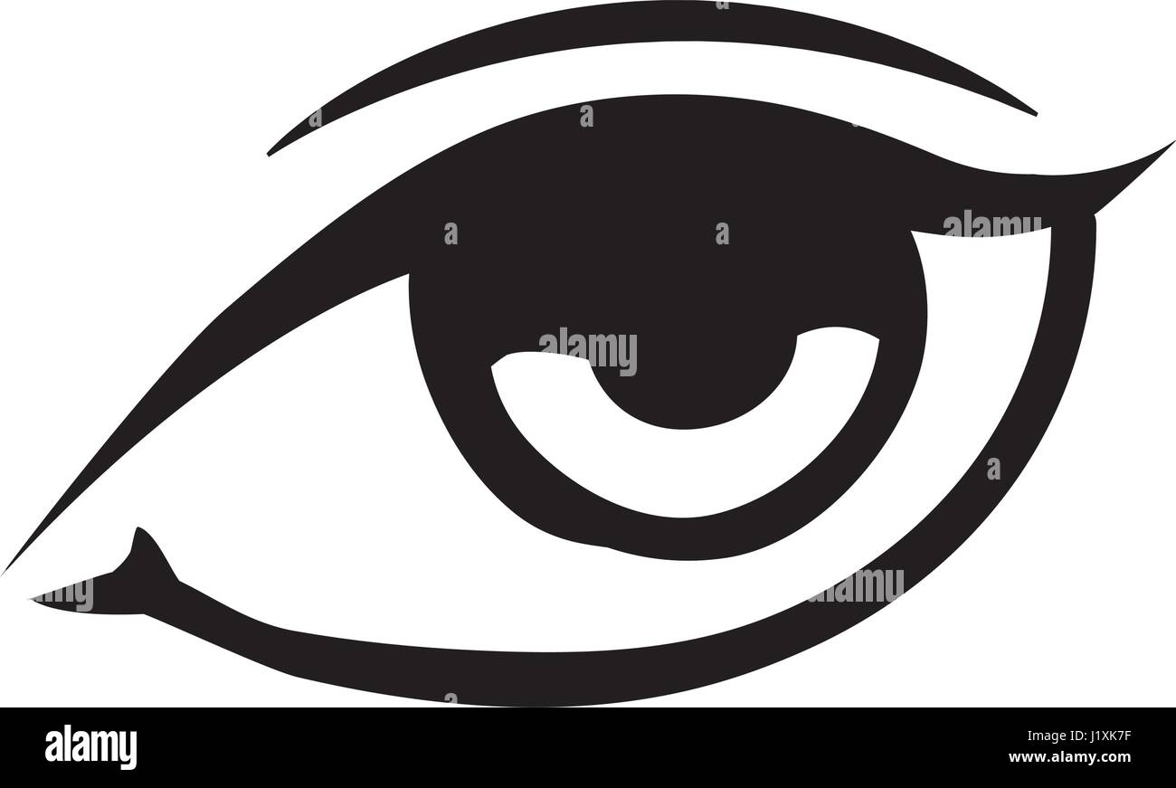 Human eye symbol Stock Vector Image & Art - Alamy