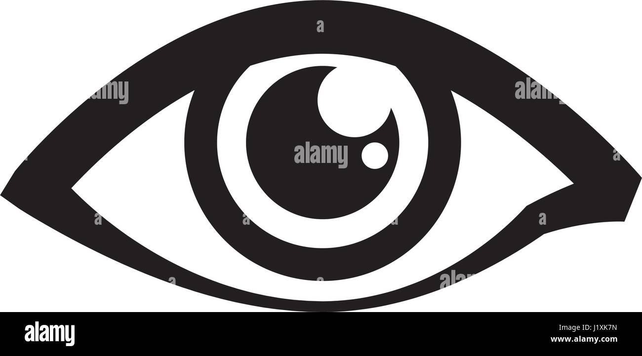 Human eye symbol Stock Vector Image & Art - Alamy