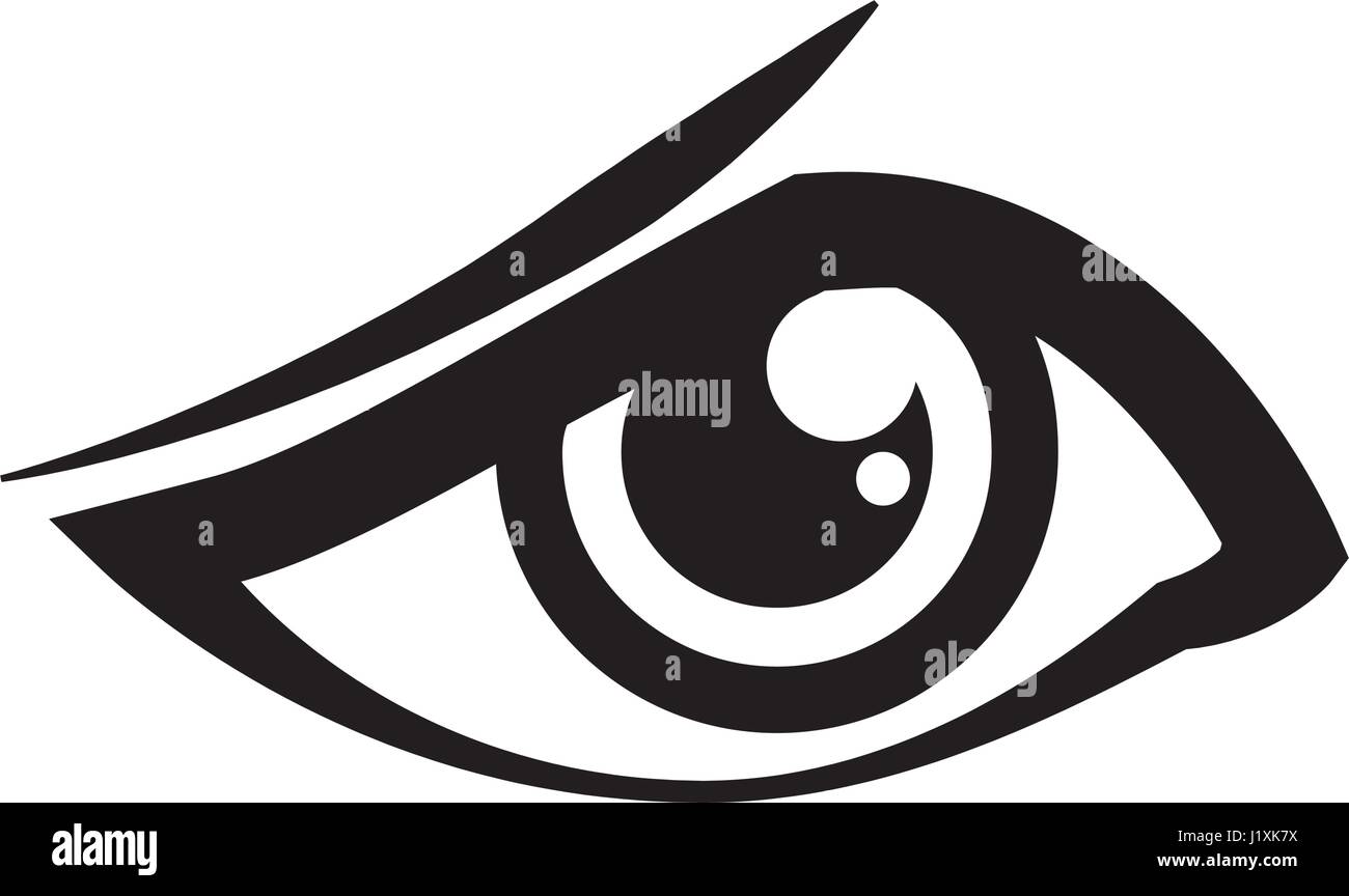 Human eye symbol Stock Vector Image & Art - Alamy