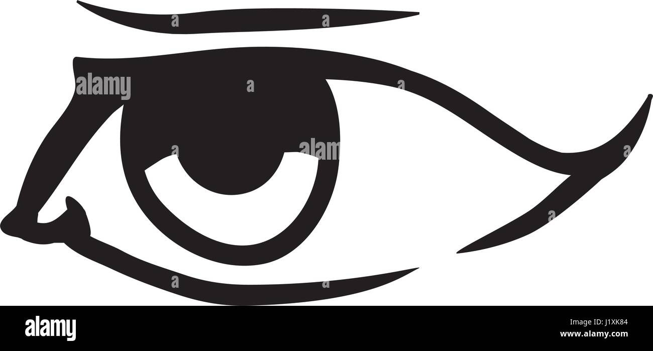 Human eye symbol Stock Vector Image & Art - Alamy