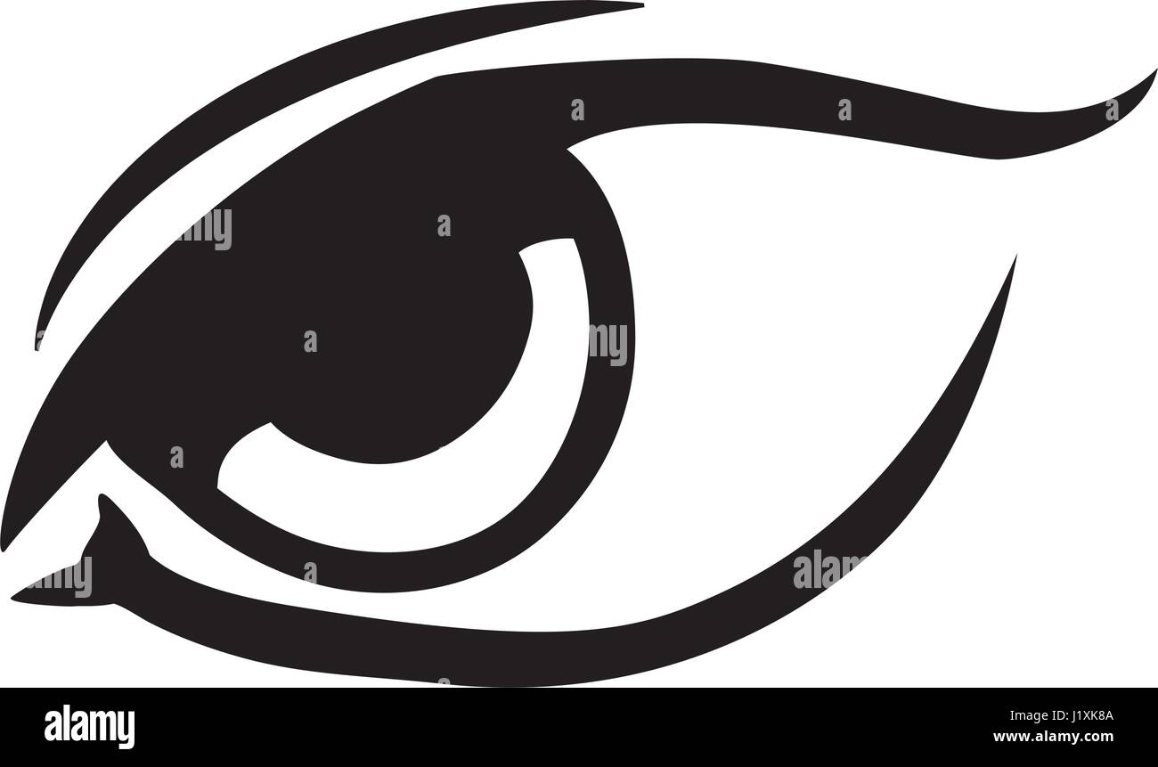 Human eye symbol Stock Vector Image & Art - Alamy