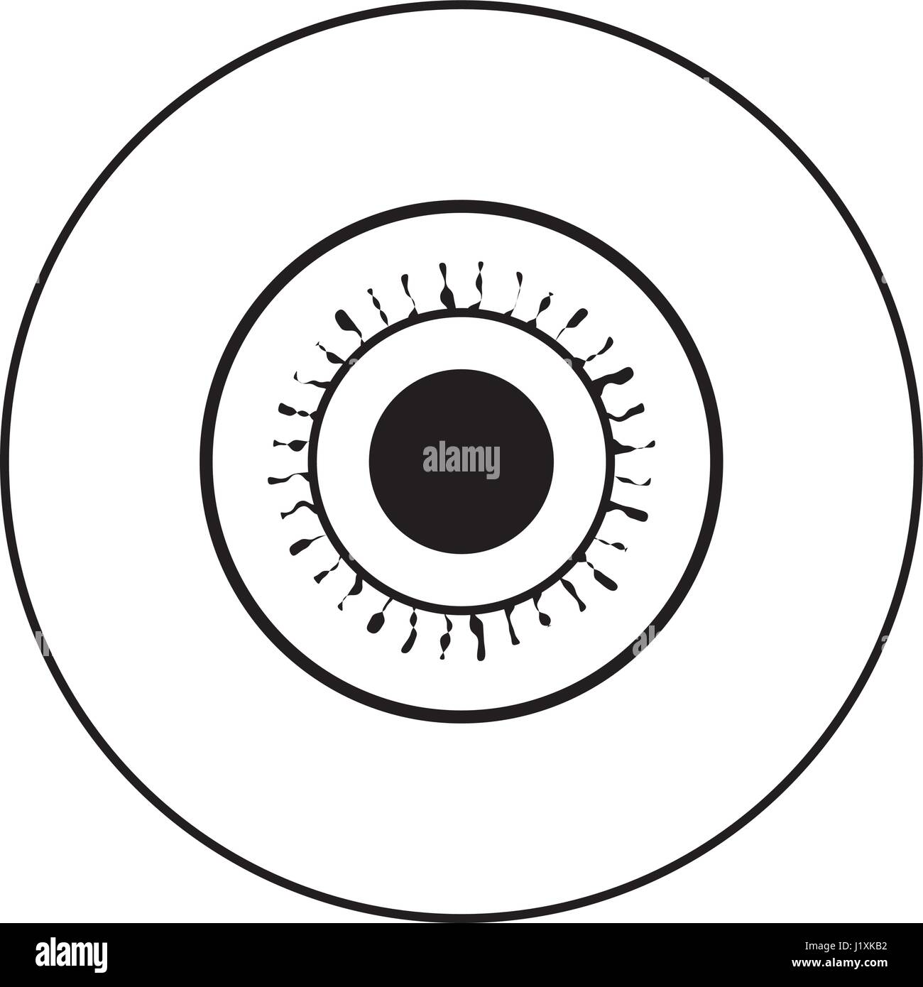 Human eye symbol Stock Vector Image & Art - Alamy