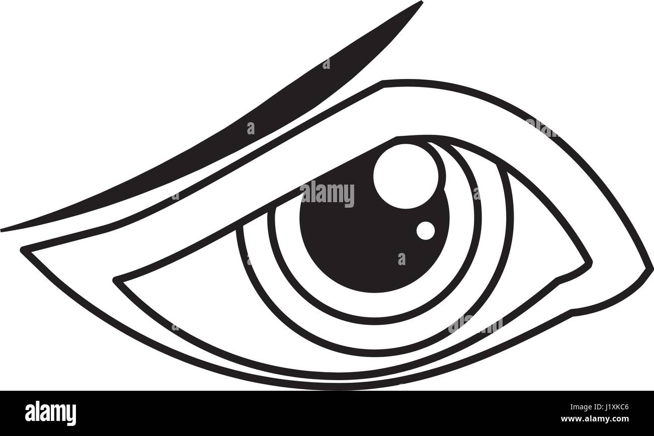 Human eye symbol Stock Vector Image & Art - Alamy