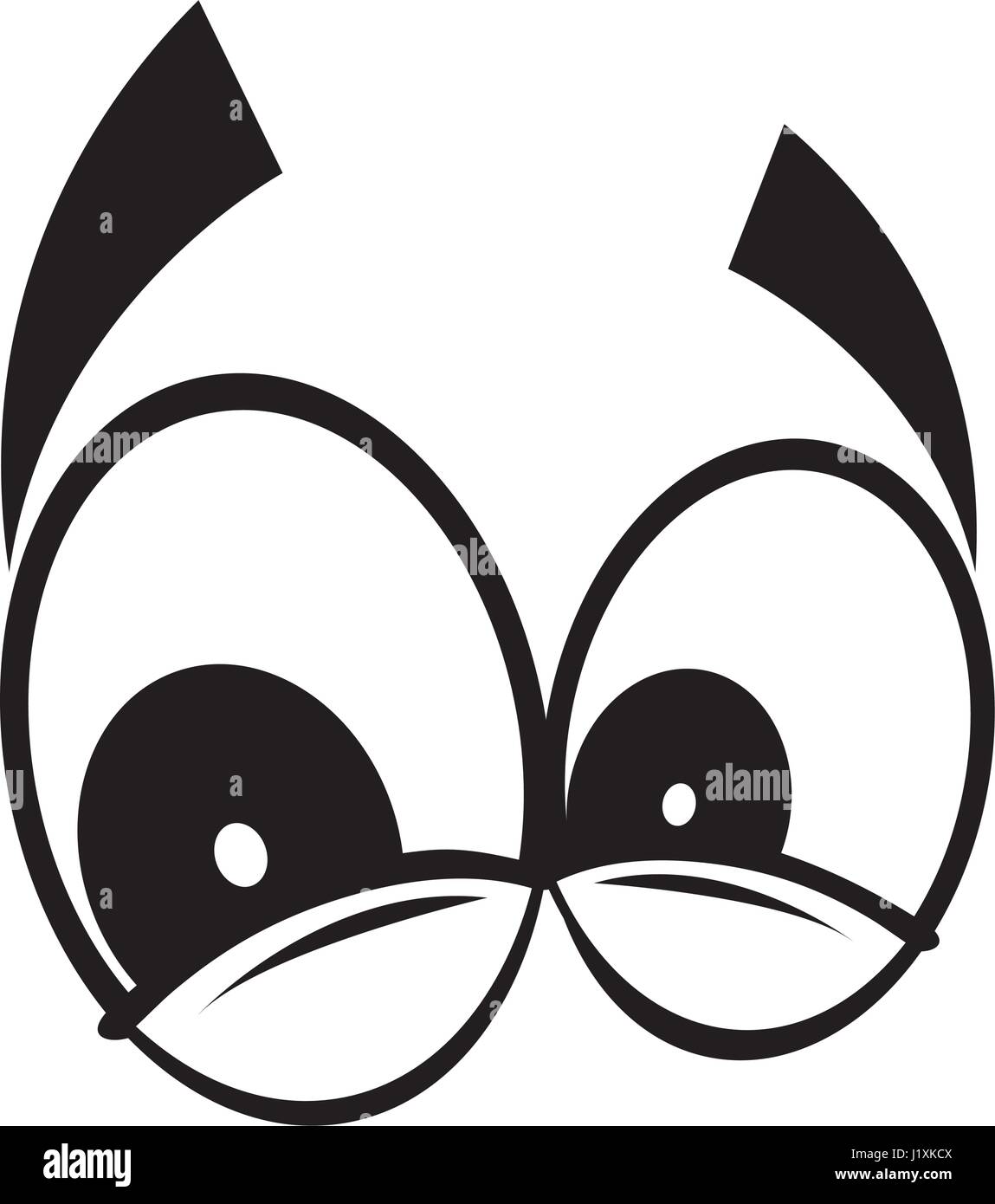 Cartoon eyes expression Stock Vector Image & Art - Alamy
