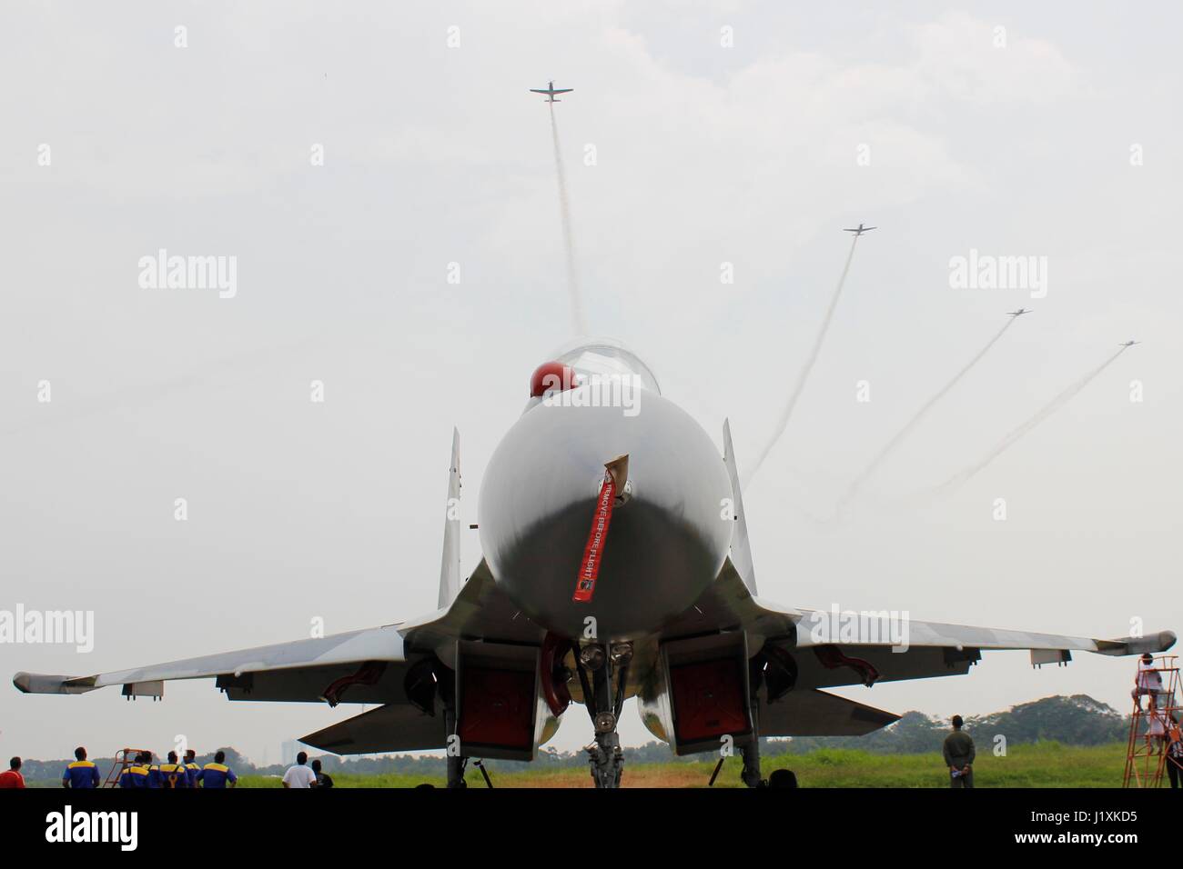 Indonesian air jupiter aerobatic team hi-res stock photography and ...