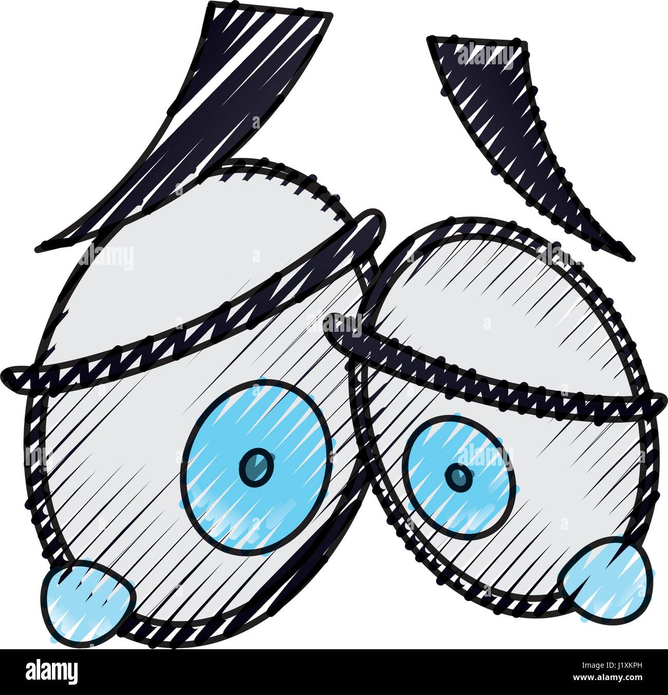 Cartoon eyes expression Stock Vector Image & Art - Alamy