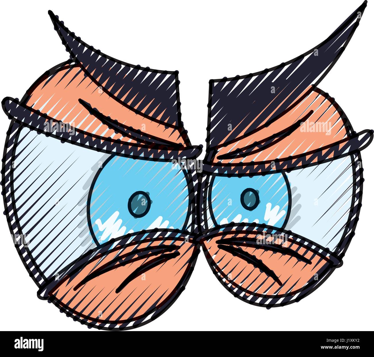 Cartoon eyes expression Stock Vector Image & Art - Alamy