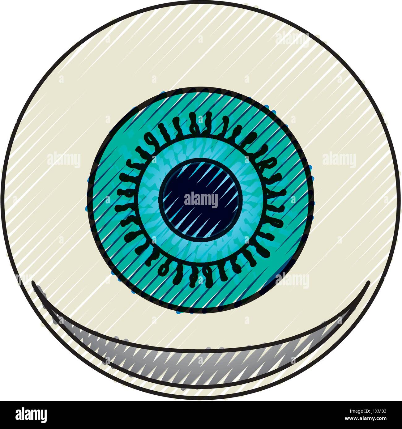 Human eye symbol Stock Vector Image & Art - Alamy