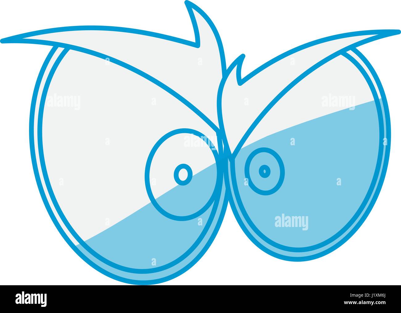 Cartoon eyes expression Stock Vector Image & Art - Alamy