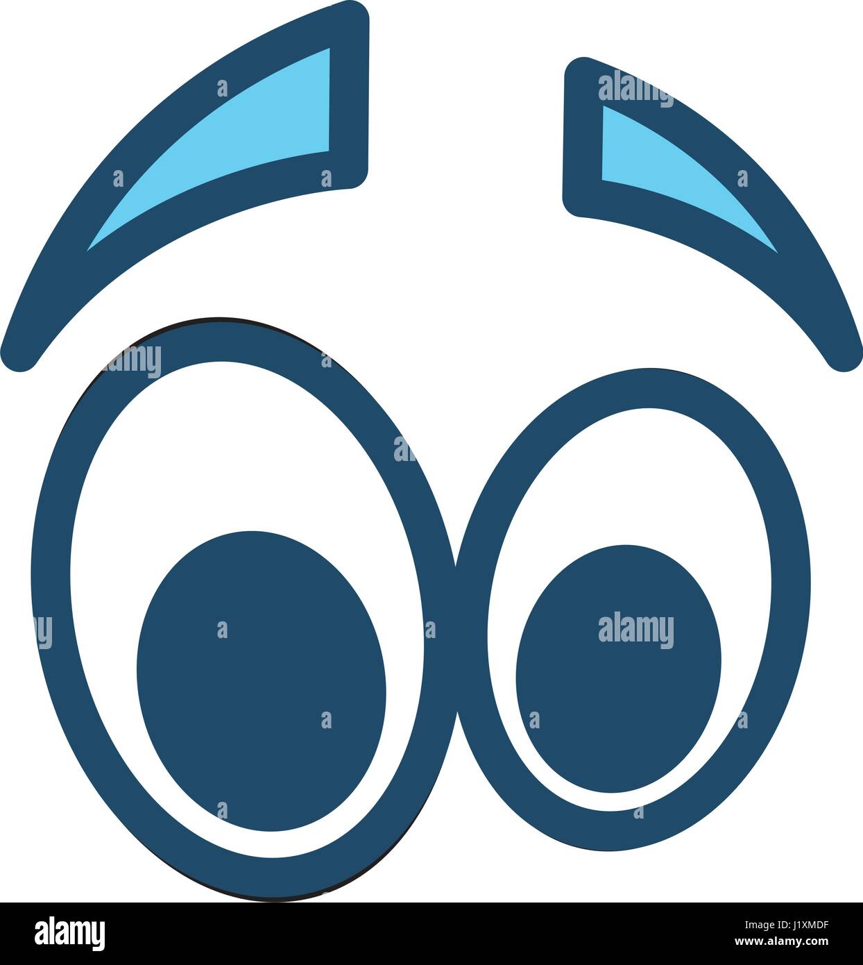 Cartoon eyes expression Stock Vector Image & Art - Alamy