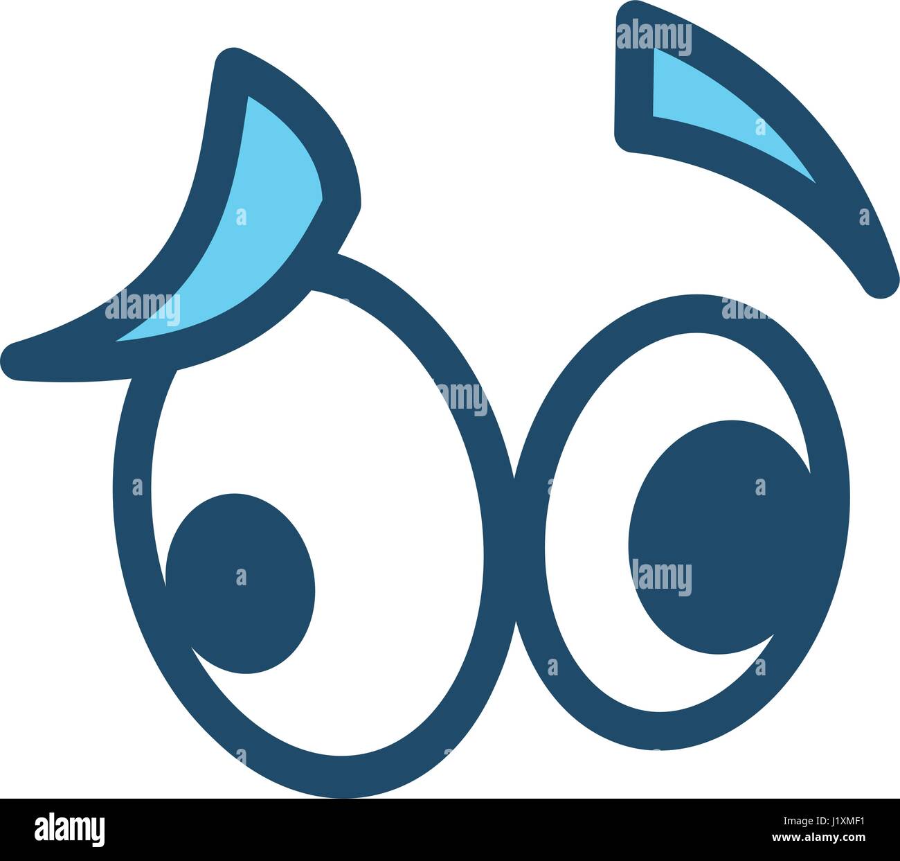 Cartoon eyes expression Stock Vector Image & Art - Alamy