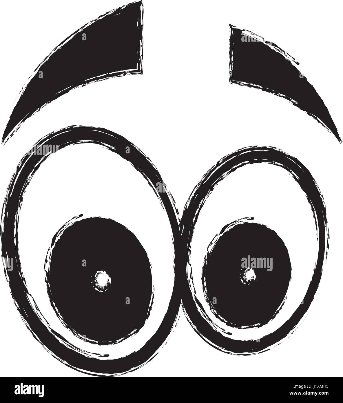 Cartoon eyes expression Stock Vector Image & Art - Alamy