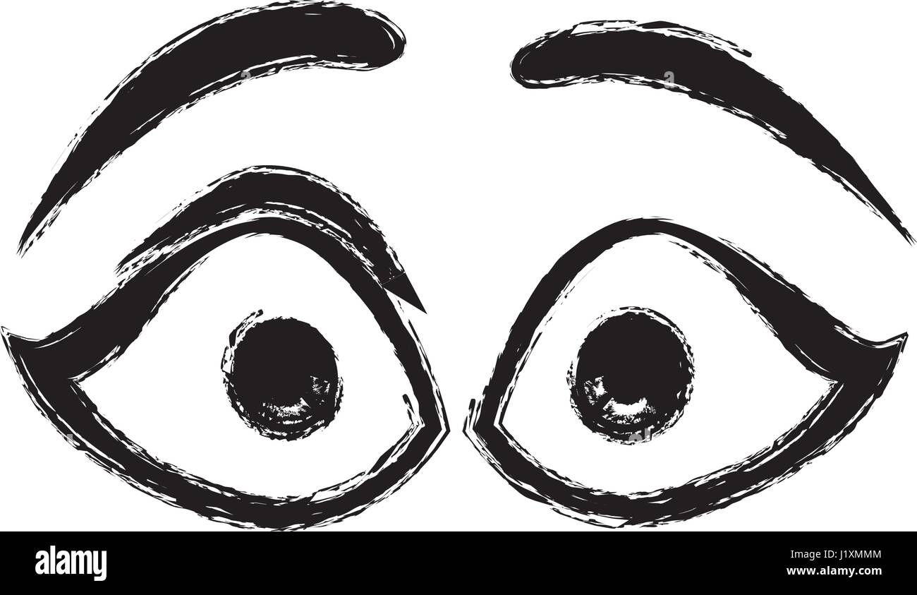 Cartoon eyes expression Stock Vector Image & Art - Alamy