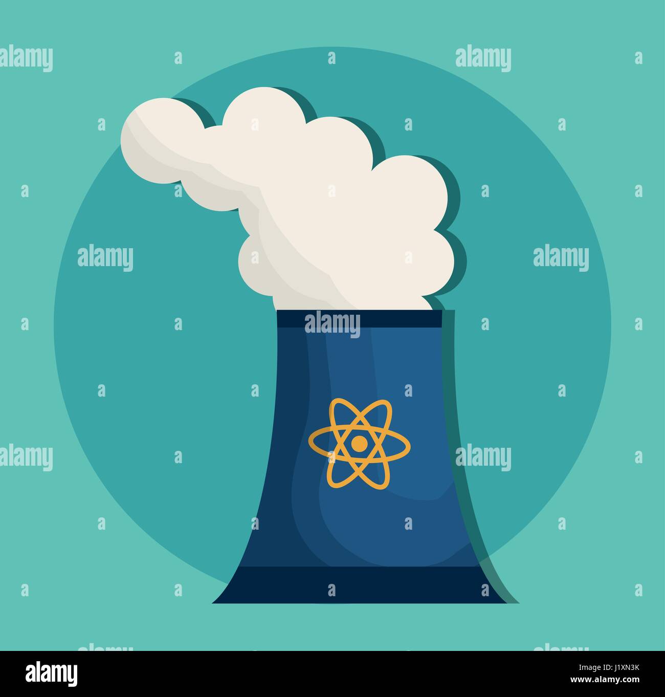 nuclear plant icon Stock Vector Image & Art - Alamy