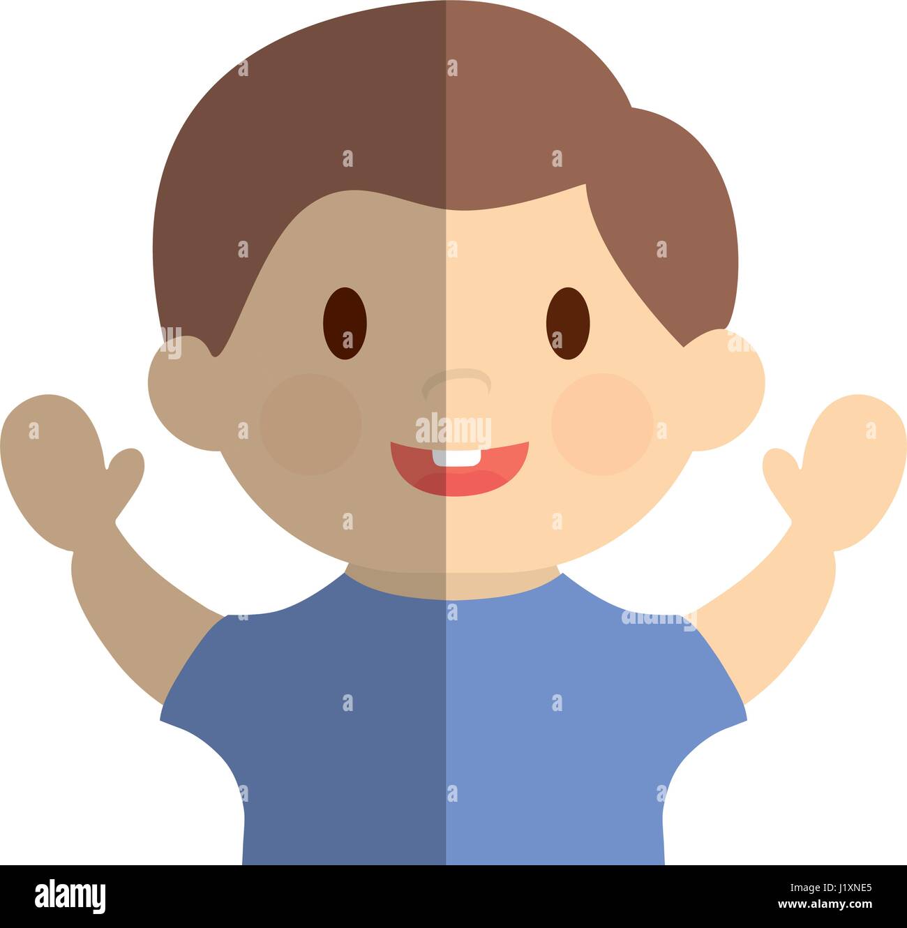 happy boy icon Stock Vector Image & Art - Alamy