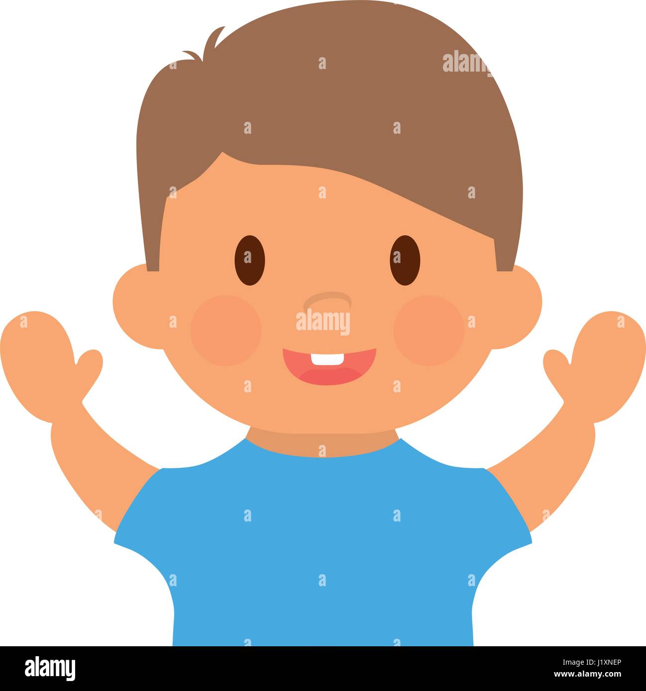 happy boy icon Stock Vector Image & Art - Alamy