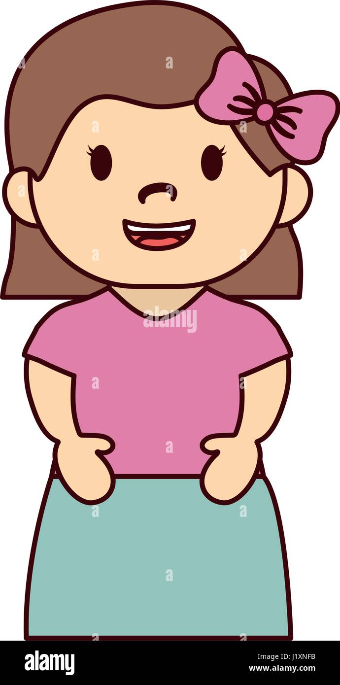 girl cartoon icon Stock Vector Image & Art - Alamy