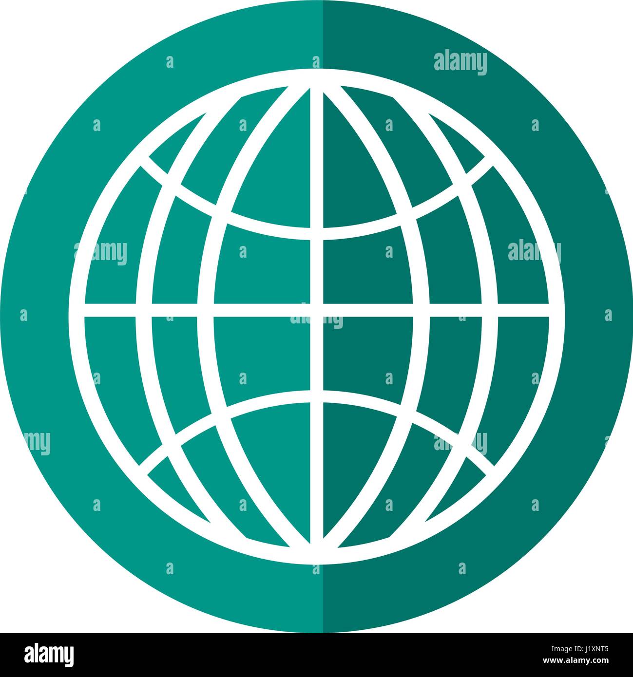 global sphere icon Stock Vector Image & Art - Alamy