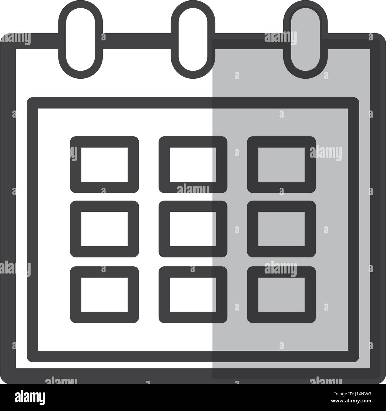 calendar icon image Stock Vector Image & Art - Alamy
