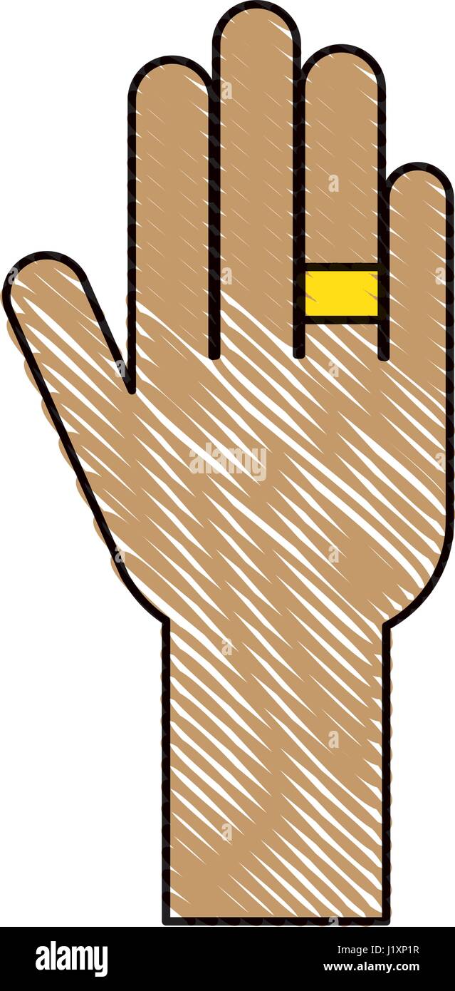human hand icon Stock Vector Image & Art - Alamy