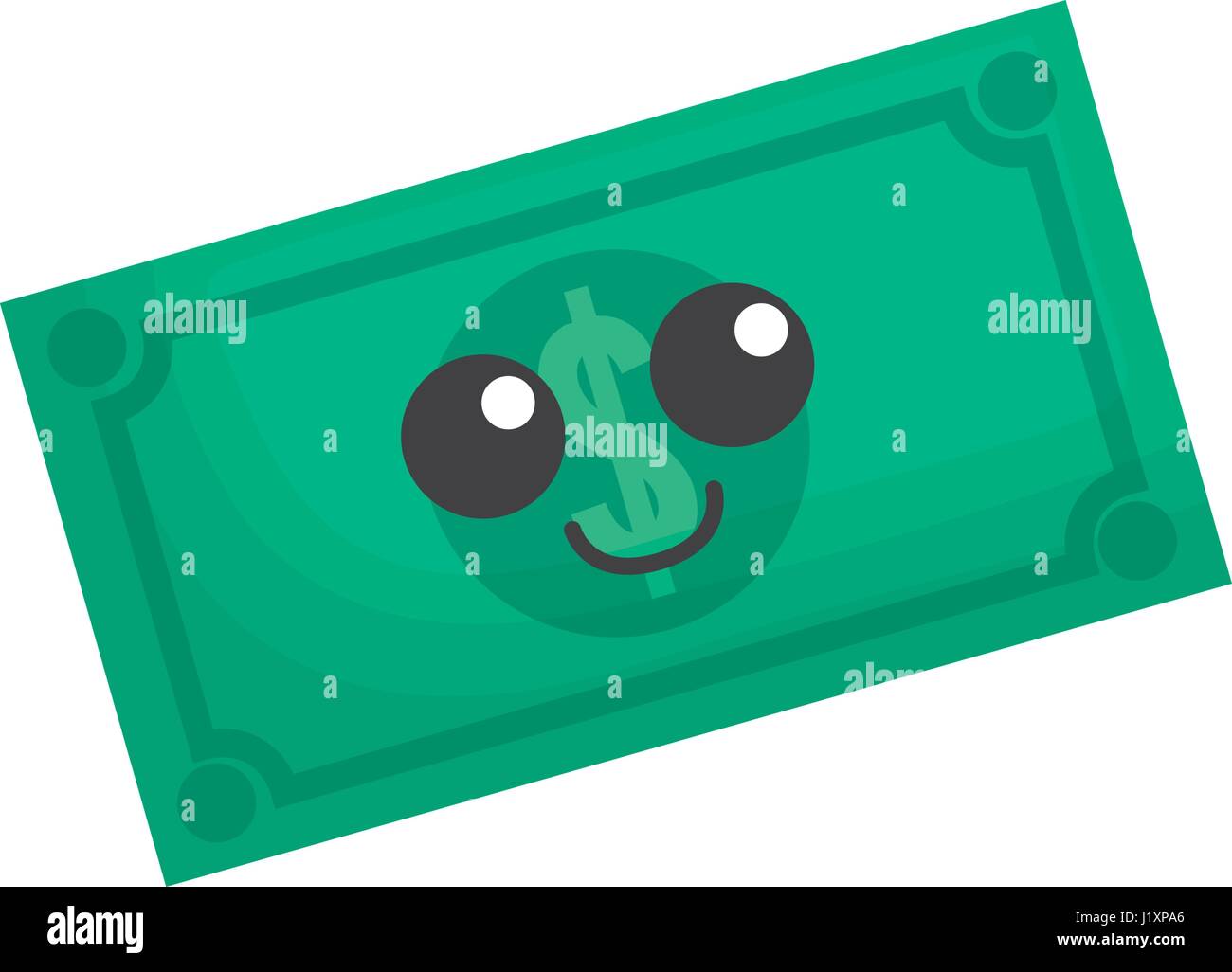 Kawaii money bill icon hi-res stock photography and images - Alamy