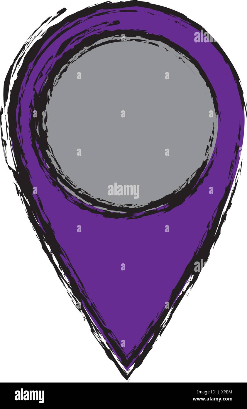pin location icon Stock Vector Image & Art - Alamy