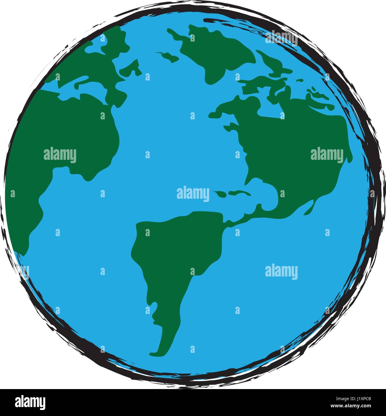 earth planet icon Stock Vector Image & Art - Alamy