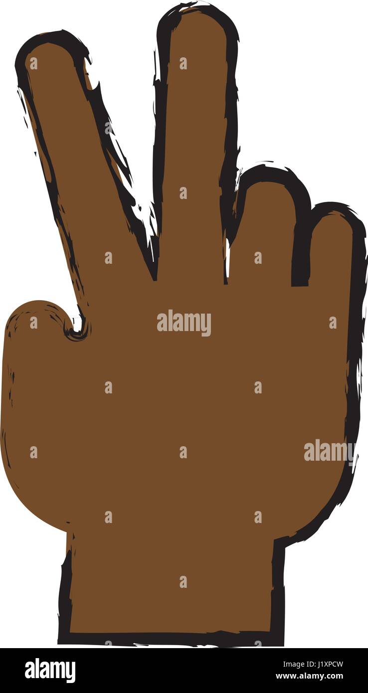 human hand icon Stock Vector Image & Art - Alamy