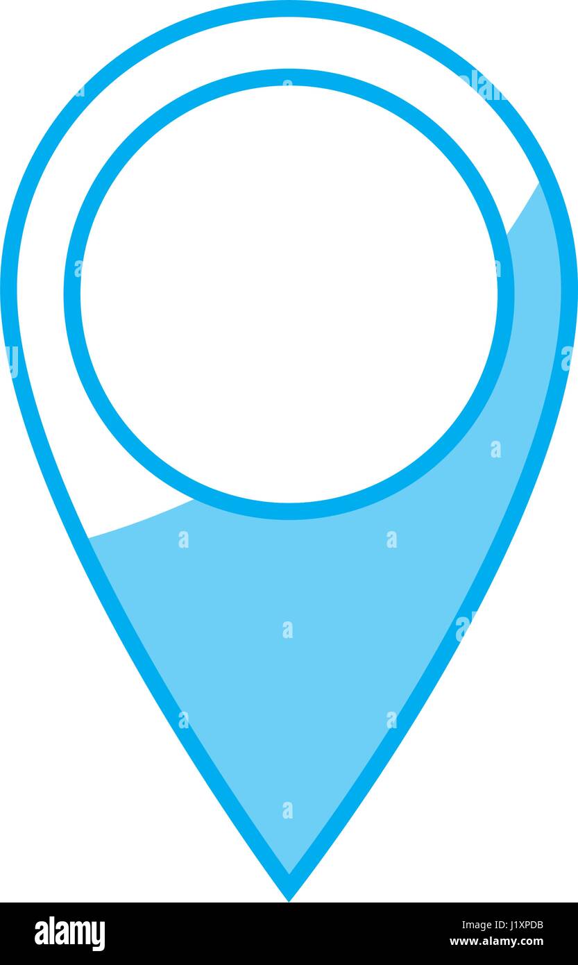 pin location icon Stock Vector Image & Art - Alamy