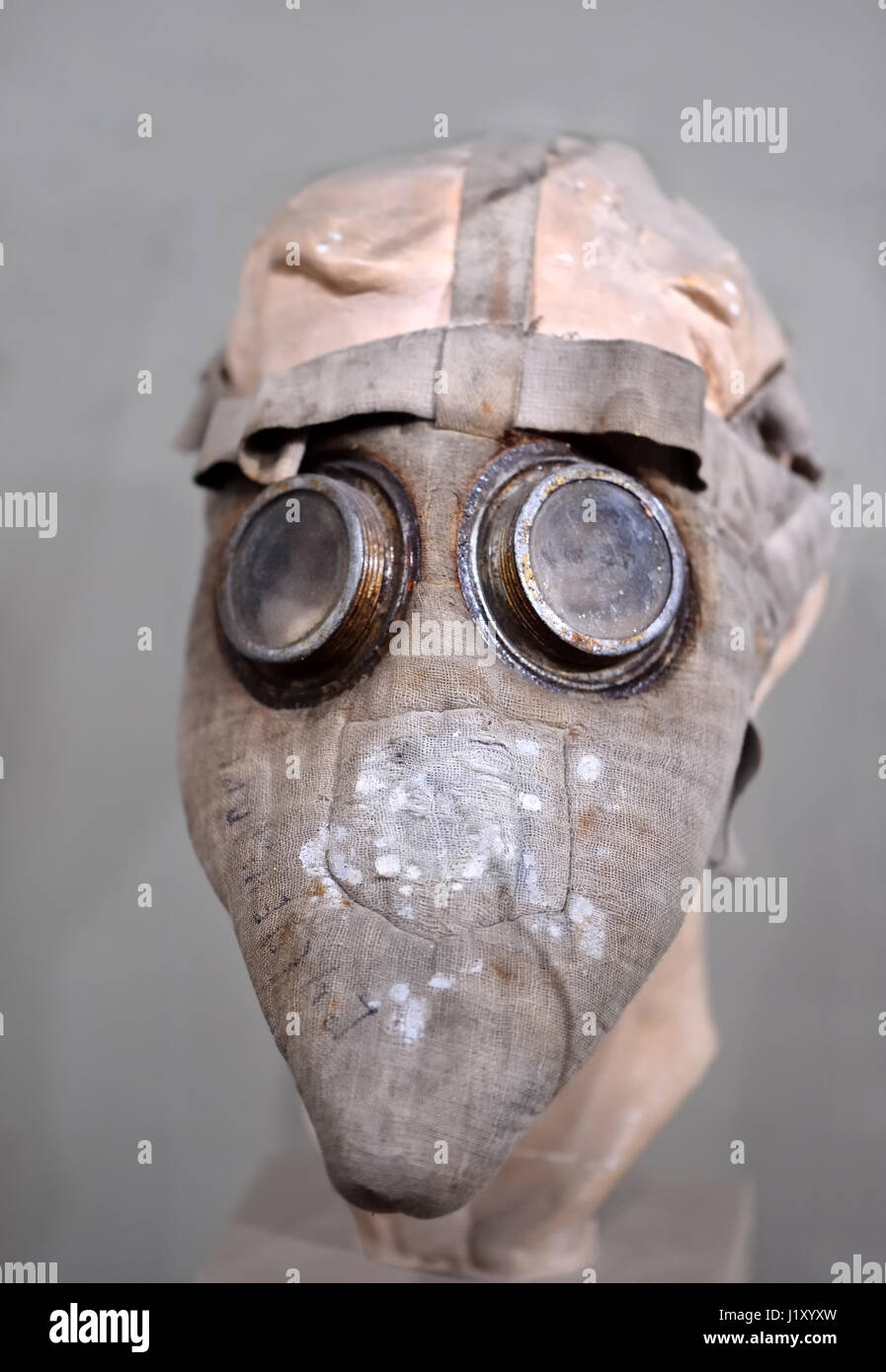 Old rustic gas mask (respirator Stock Photo - Alamy