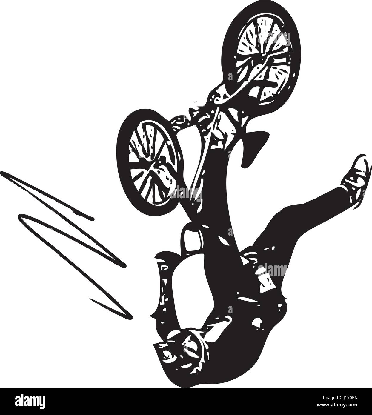 Extreme motocross racer by motorcycle on abstract background Stock ...