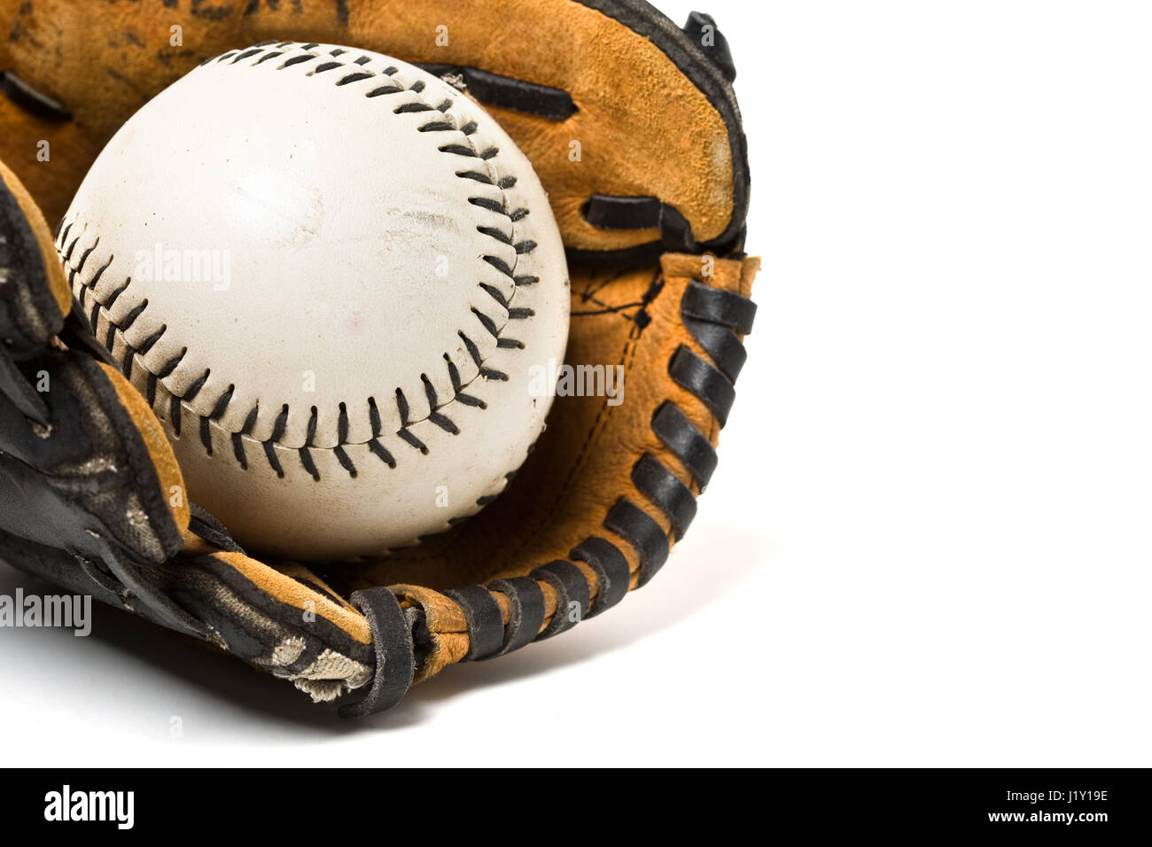 Baseball stitches on white hi-res stock photography and images - Alamy