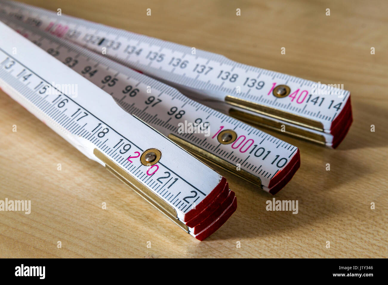 Measuring tape meter. Construction tools Stock Photo - Alamy