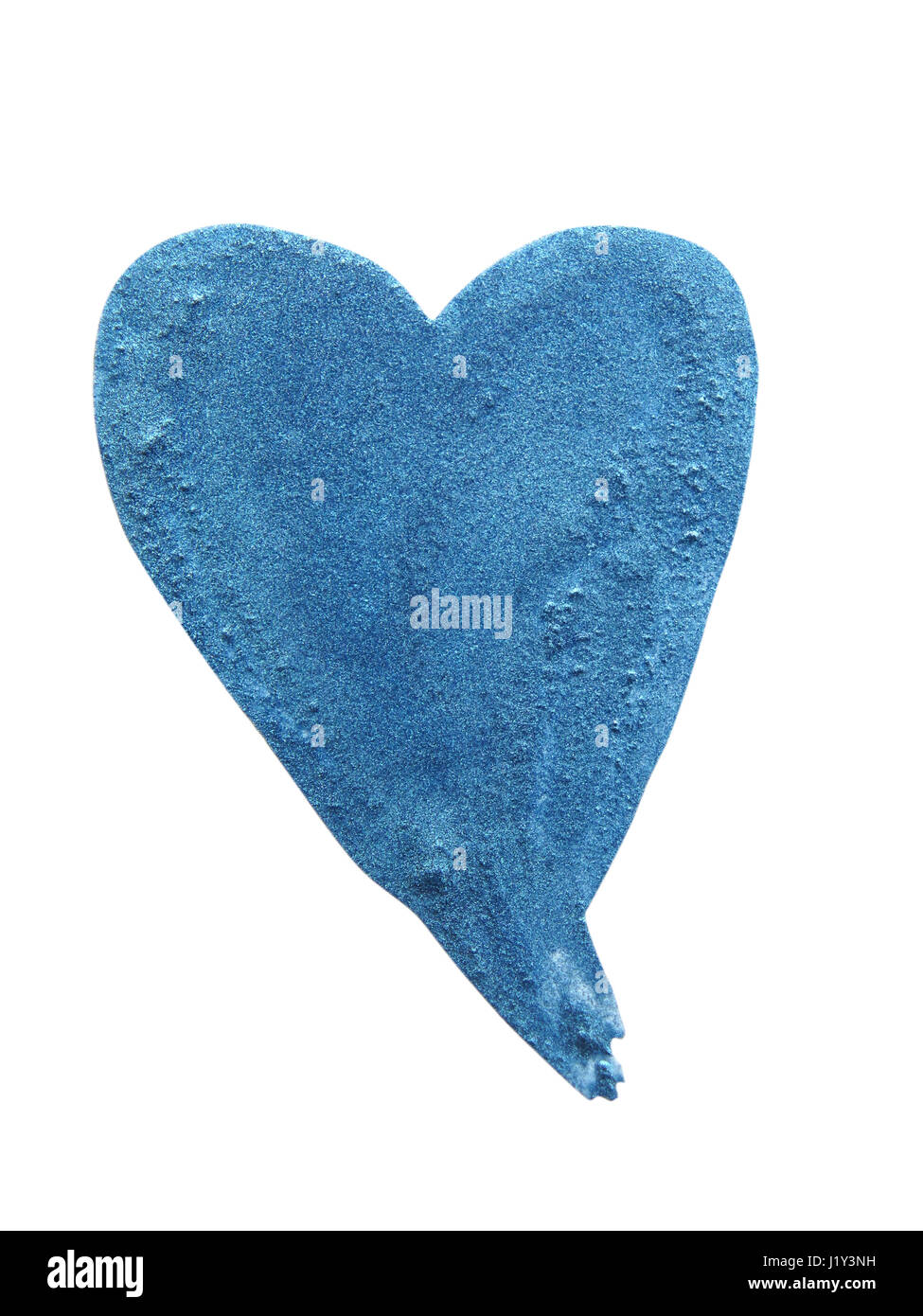 heart shape isolated on white background Stock Photo - Alamy