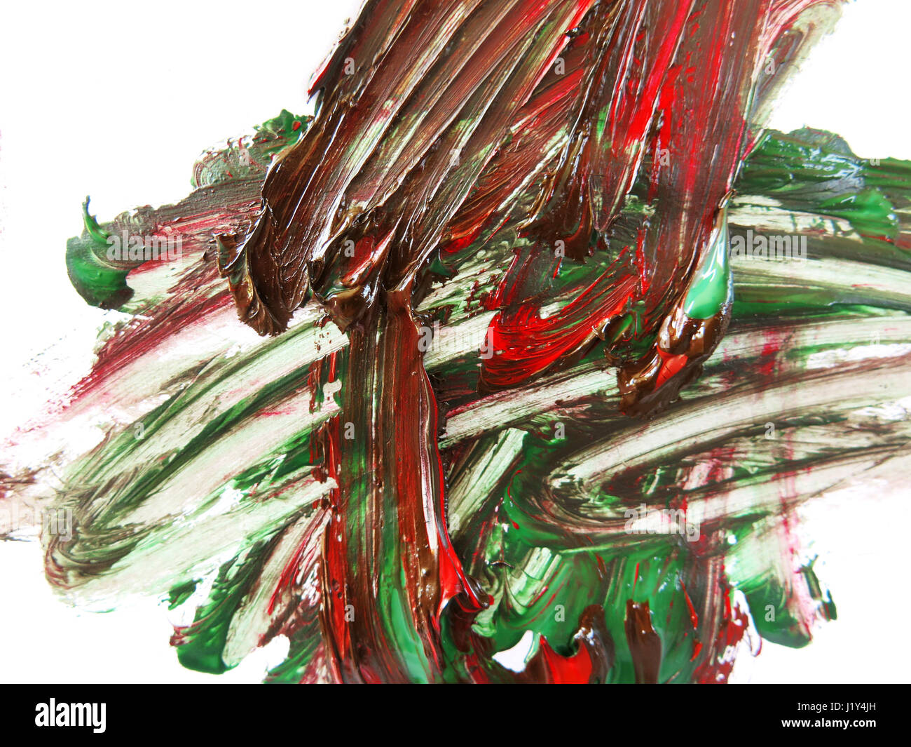 mixed oil colors, abstract background Stock Photo - Alamy