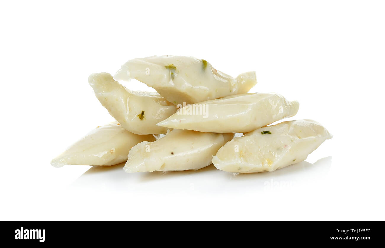 Fish ball isolated on the white background Stock Photo - Alamy