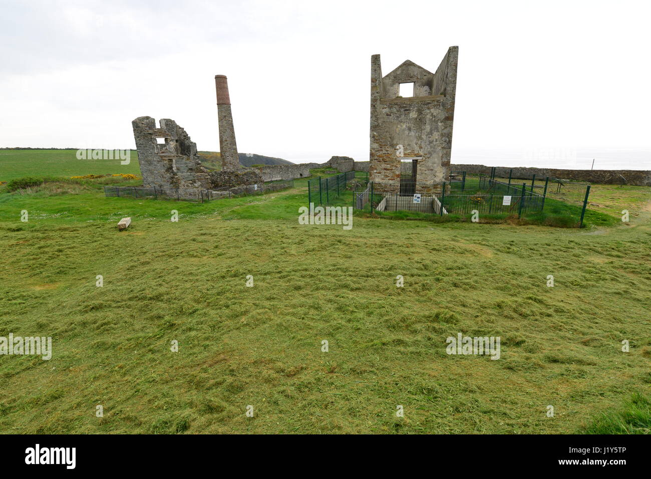 A deserted copper mine in County Waterford, Ireland Stock Photo - Alamy