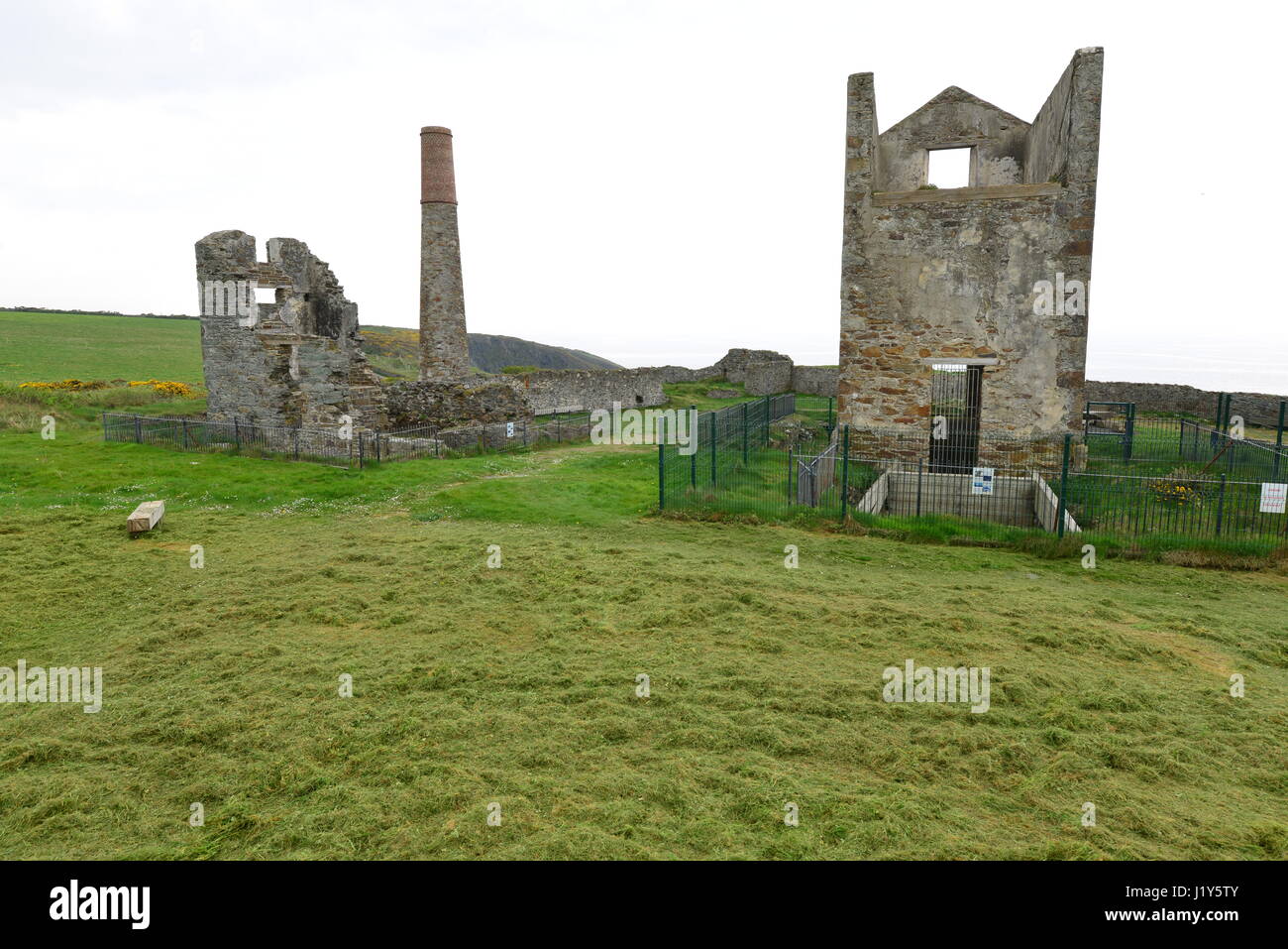 A deserted copper mine in County Waterford, Ireland Stock Photo - Alamy