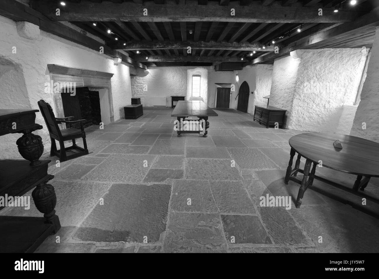 Oak and castle Black and White Stock Photos & Images - Alamy