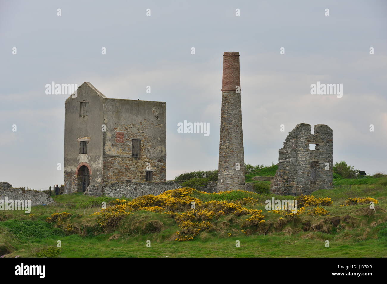 A deserted copper mine in County Waterford, Ireland Stock Photo - Alamy