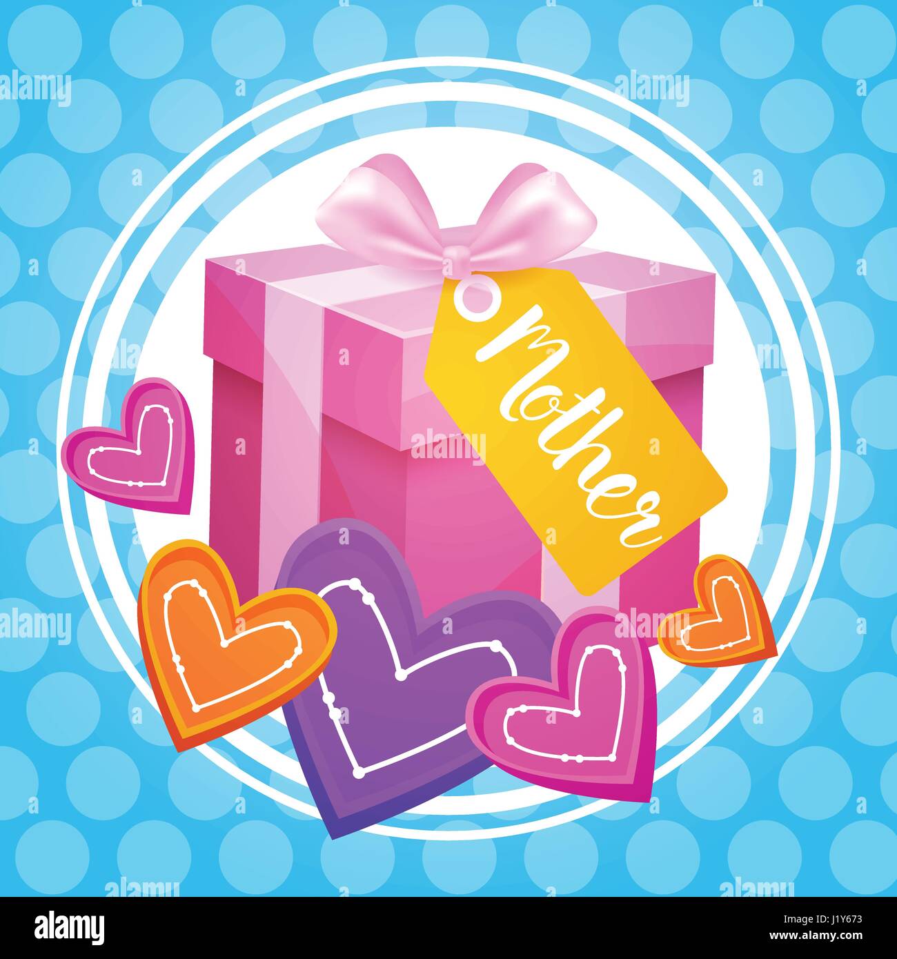 Happy Mother Day, Spring Holiday Greeting Card Banner Stock Vector ...