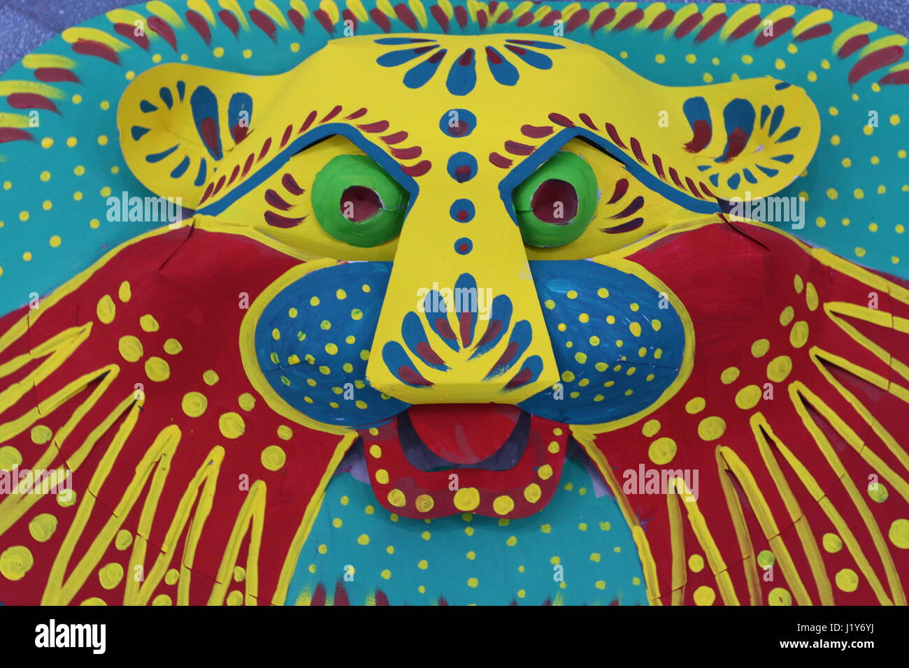 Bengali traditional Colorful masks Stock Photo - Alamy