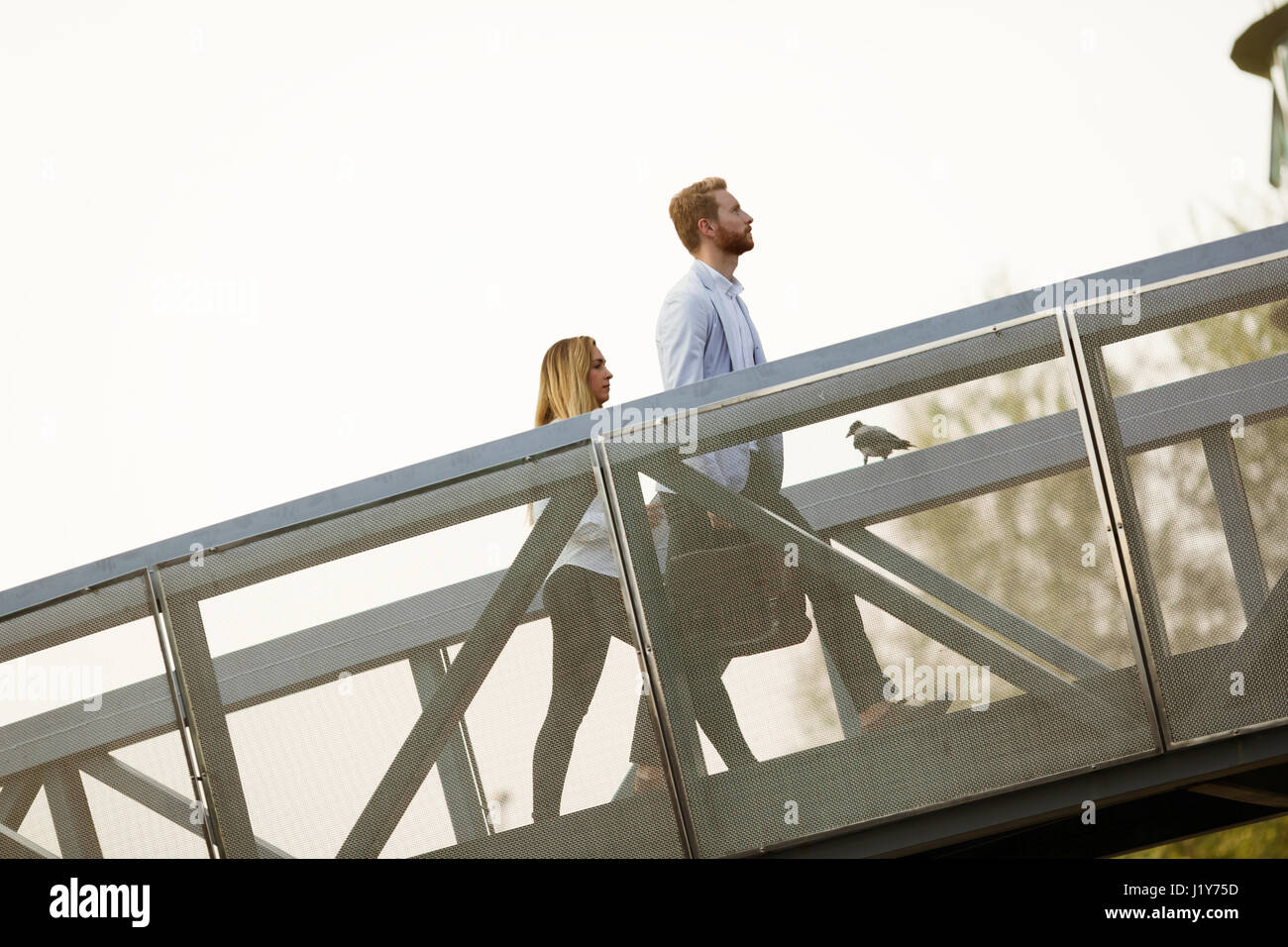 Business people rush to work in the office Stock Photo - Alamy