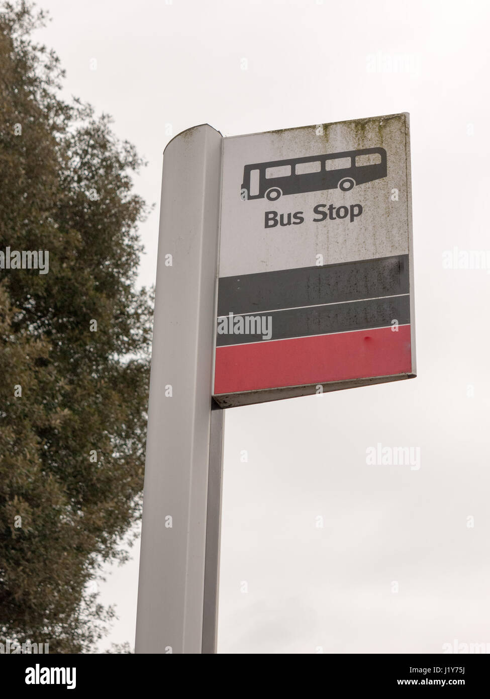 a bus stop sign with a bus vector icon white and black and red waiting ...