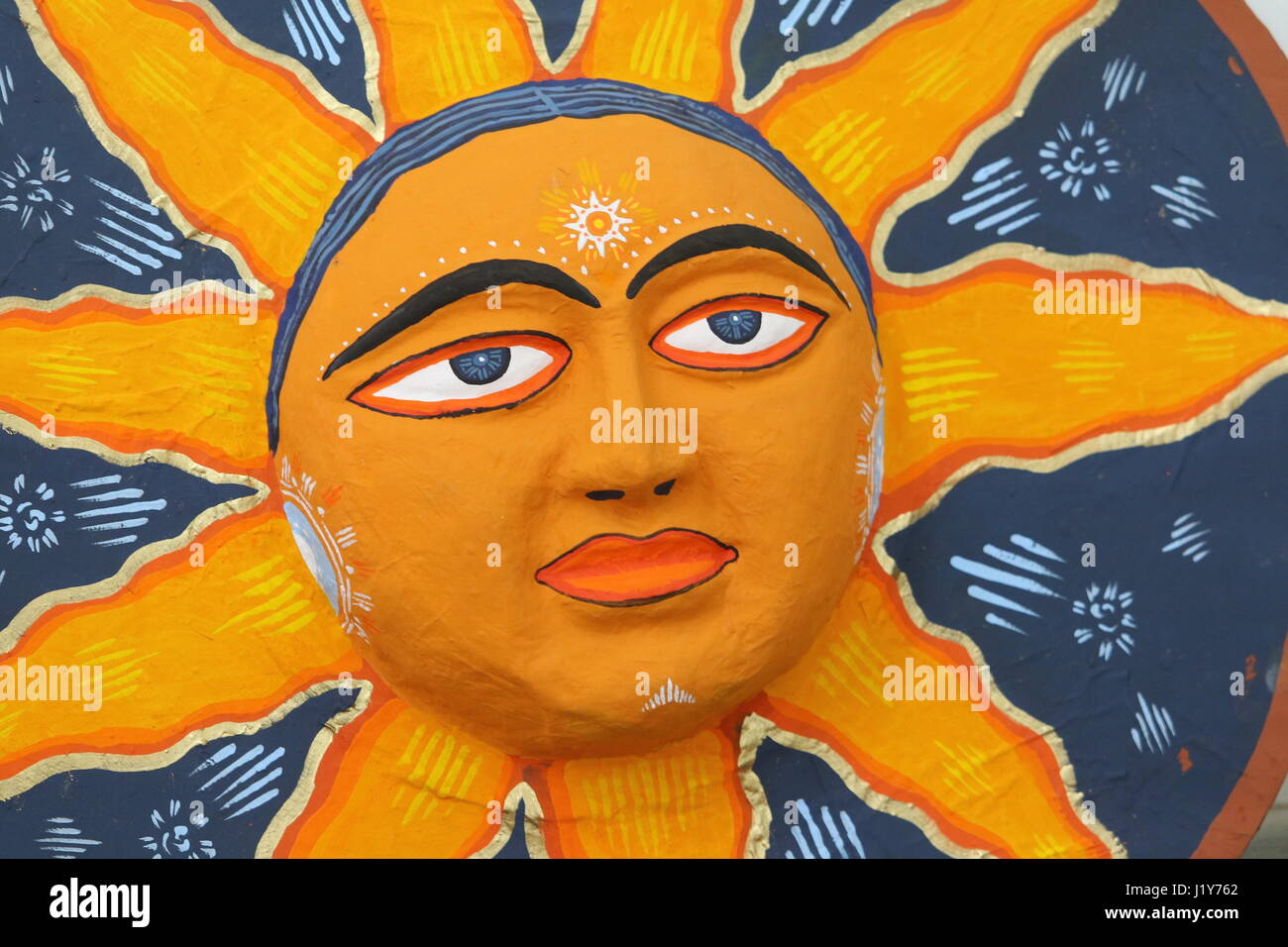 Bengali traditional Colorful masks Stock Photo - Alamy